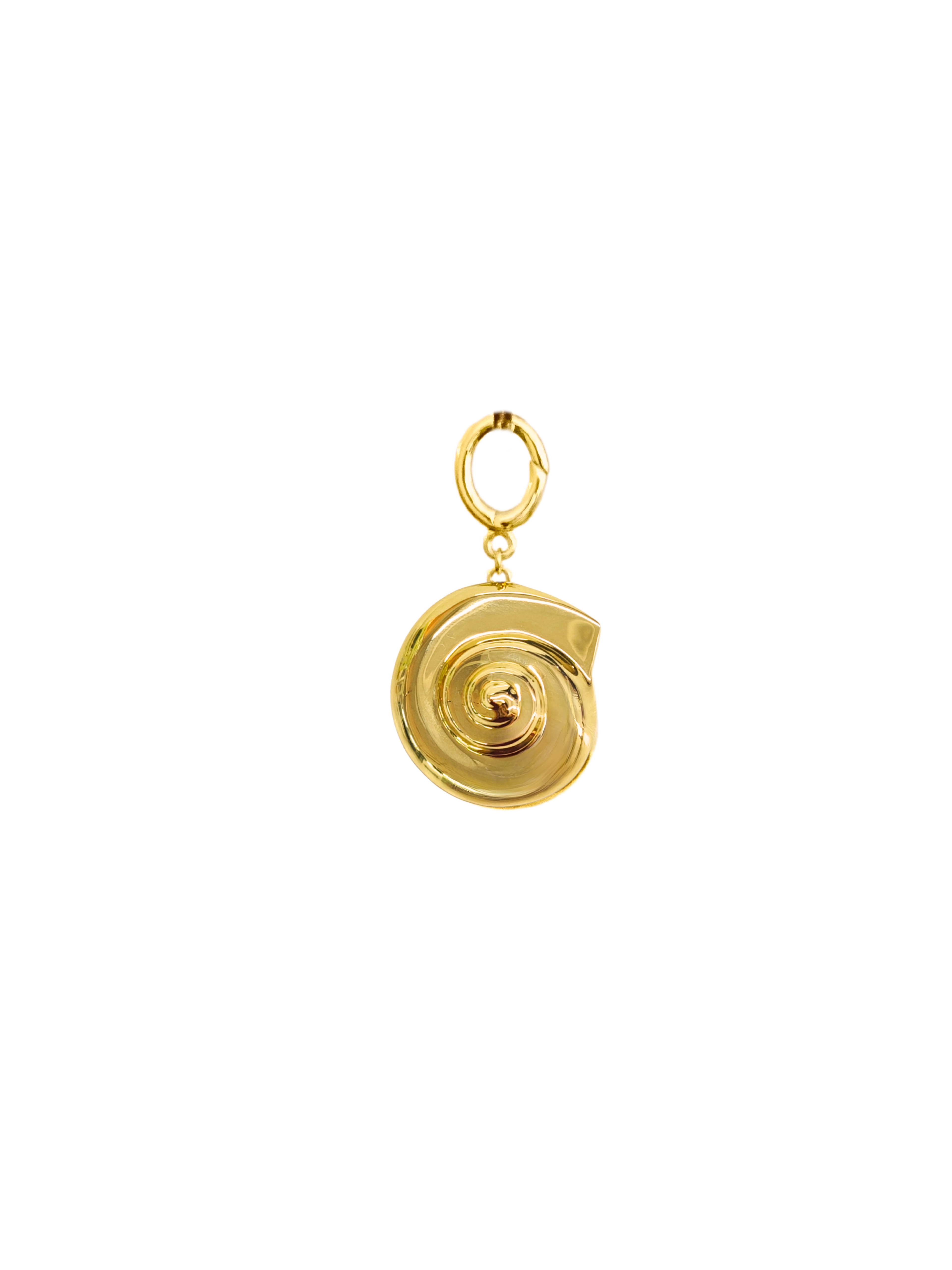 Spiraling Inwards Key Charm